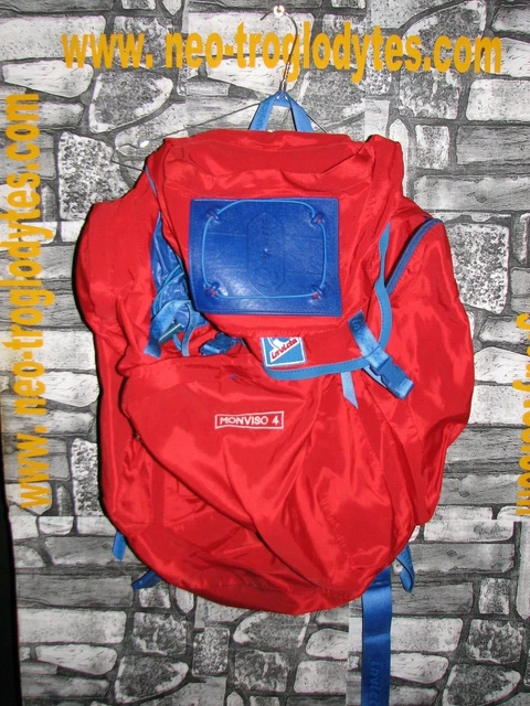 ZAINO VINTAGE ANNI '70s INVICTA Alpinismus Monviso 4 schienale rigido ...