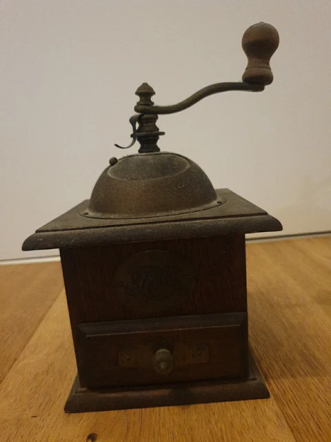 ANTIKE KAFFEEMÜHLE AUS Holz Deko Vintage Rartität! EUR 10,00 - PicClick DE