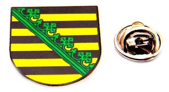 SACHSEN PIN WAPPEN Anstecker Pin Anstecknadel Anstecker Wappen Pin EUR ...