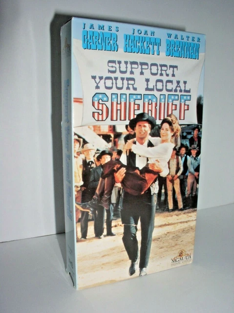 SUPPORT YOUR LOCAL Sheriff starring James Garner - Joan Beckett (VHS ...
