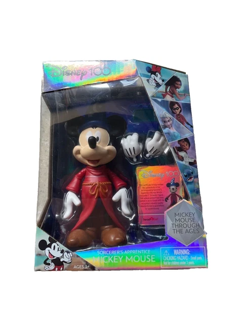 DISNEY 100 WONDERS Mickey Mouse Sorcerers Apprentice Fantasia Figure ... DISNEY 100 WONDERS Mickey Mouse Sorcerers Apprentice Fantasia Figure ...