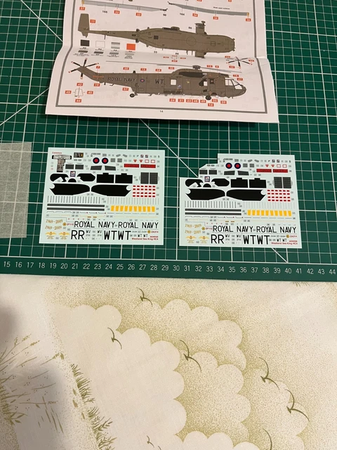 AIRFIX WESTLAND SEA King HC.4 1/72 Scale Decal Sheet + From Kit No ...