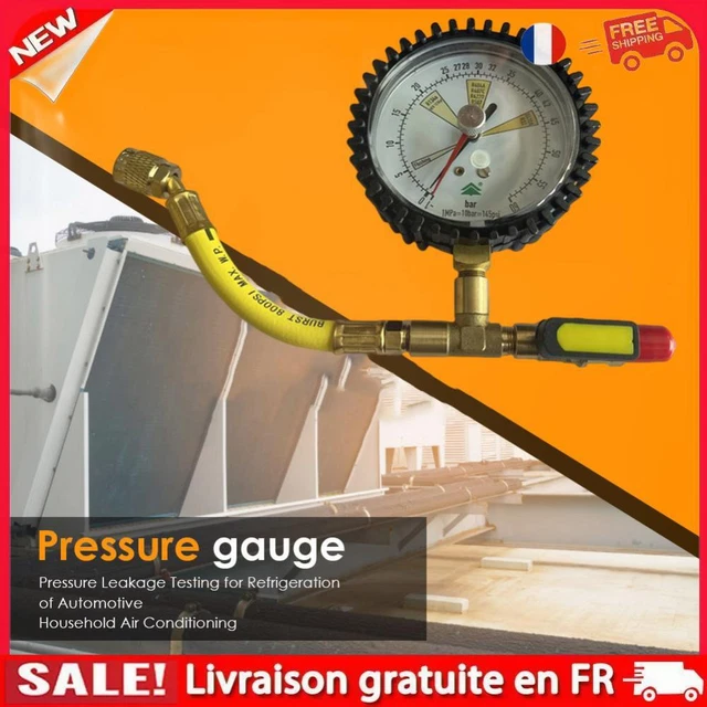 RÉGULATEUR DE MANOMÈTRE d\'azote pour climatiseur, pour R134a R22 R407C R410A EUR 25,30 ...