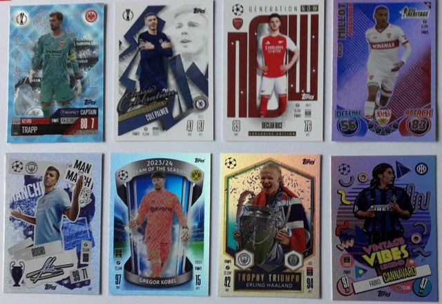 TOPPS MATCH ATTAX CL/EL/UECL 24/25 3 Sonderkarten zur Auswahl (u.a. LE/RM) EUR 1,80 - PicClick DE