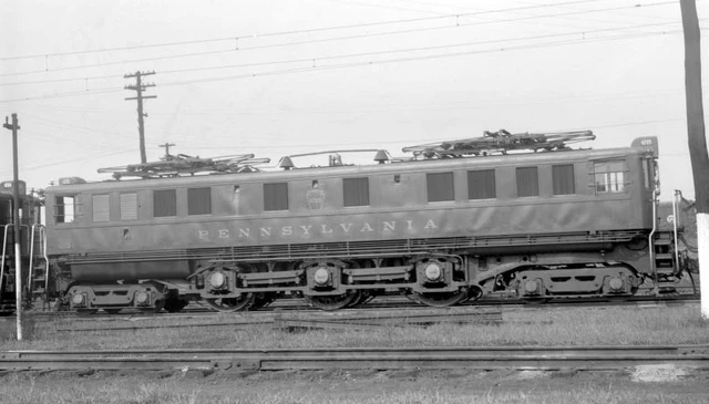 PRR PENNSYLVANIA RAILROAD locomotive, engine No 4725 Old Train Photo $9 ...