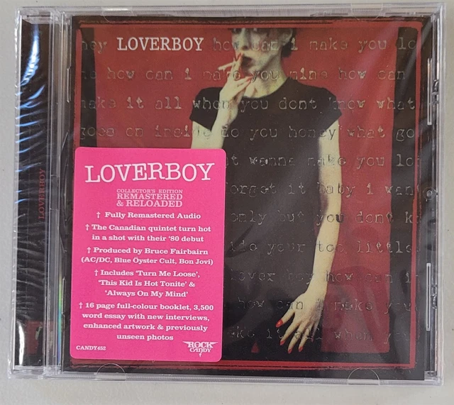 LOVERBOY S/T CD neuf Rock Candy réédition Hard Rock éponyme même 1980 EUR 16,84 - PicClick FR