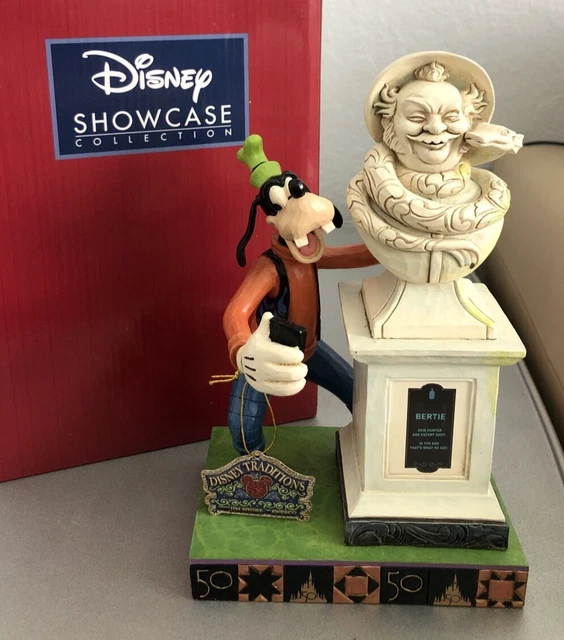 DISNEY TRADITIONS JIM Shore Goofy Haunted Mansion 50th Anniversary ...