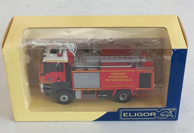 MAN TGS VIMP Aeroport Bmpm Marins Pompiers Pompier Marseille 1/43 ...