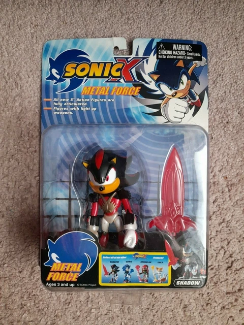 SHADOW SONIC X Metal Force Action Figure Sonic the Hedgehog Toy Island ...