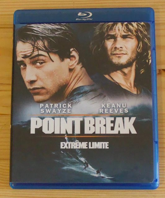POINT BREAK BLU-RAY Kathryn Bigelow Keanu Reeves Patrick Swayze $7.99 ...