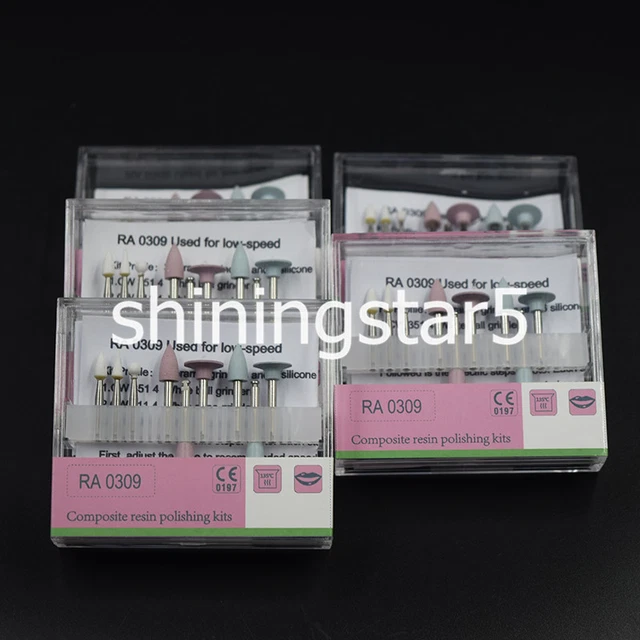 1BOX RA 0309 Dental Composite Polishing Kit for Low-speed Handpiece ...