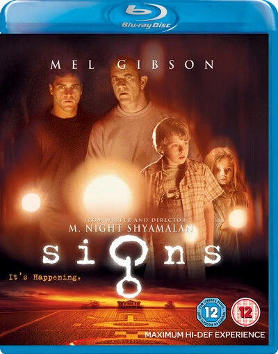 SIGNS (BLU-RAY) MEL Gibson Joaquin Phoenix M. Night Shyamalan Rory ...