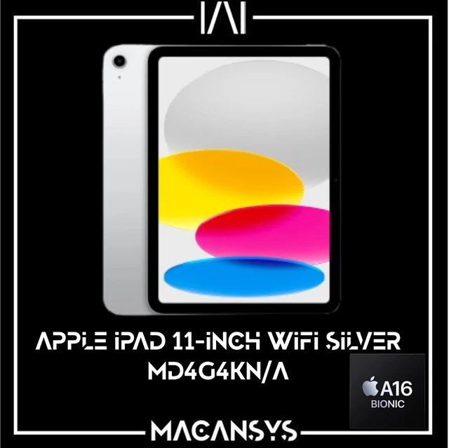 APPLE IPAD 11 Inch A16 Chip 2025 WiFi 6 5C CPU 4C GPU 256GB MD4G4KN/A ...