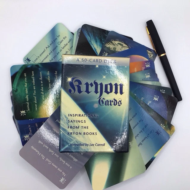 KRYON CARDS INSPIRATIONAL Sayings from the Kryon Books by Lee Carroll ...