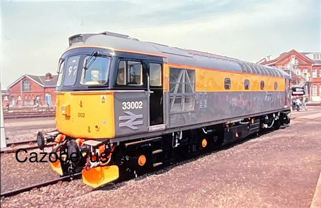 ORIGINAL 35MM SLIDE Train Class 33 002 At Eastleigh Dated 2009 (101) £3 ...