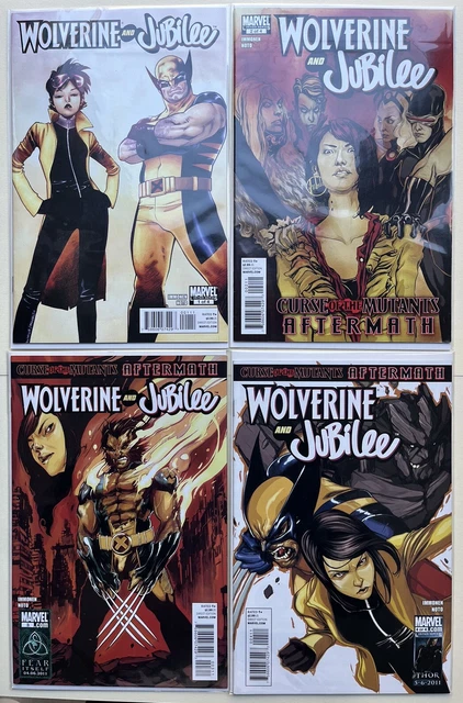 WOLVERINE AND JUBILEE #1-4 (2011) Complete Set Very Fine New Condition ...