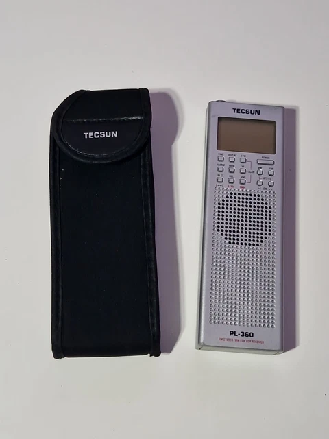 TECSUN PL360 PLL DSP Radio AM/FM / MW / LW / SW GRIS EUR 49,90 ...