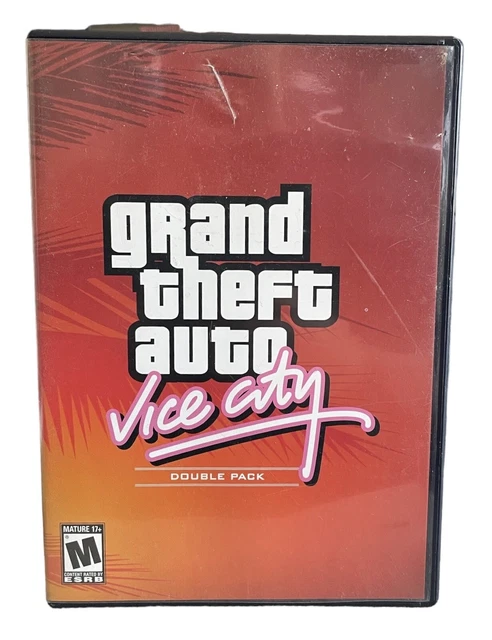 GRAND THEFT AUTO: Vice City Double Pack Ed. PS2 Game & Case CIB *TESTÉ ...