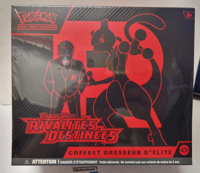 POKÉMON ETB EV 10 Coffret Elite Trainer Box Rivalités Destinées version ...