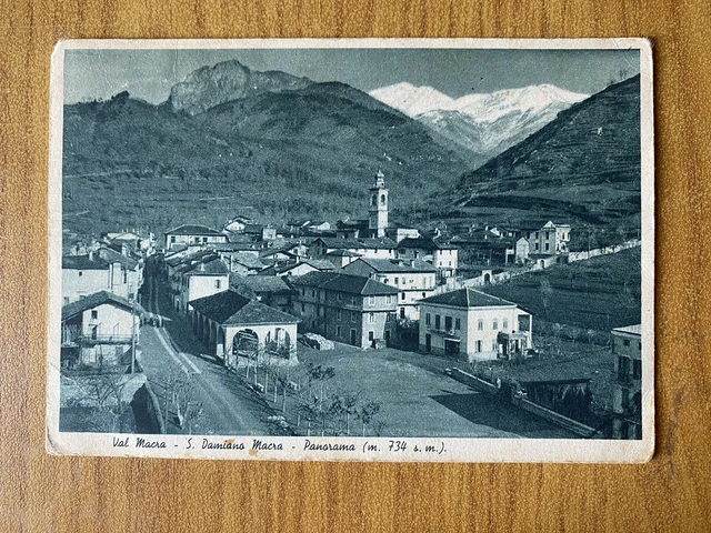 CARTE POSTALE VAL Macra S.Damiano Macra Panorama - Neuve 1948 Bd EUR 19 ...