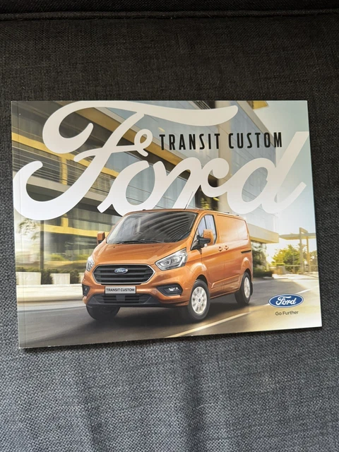 FORD TRANSIT CUSTOM UK Sales Brochure (2019) £12.00 - PicClick UK