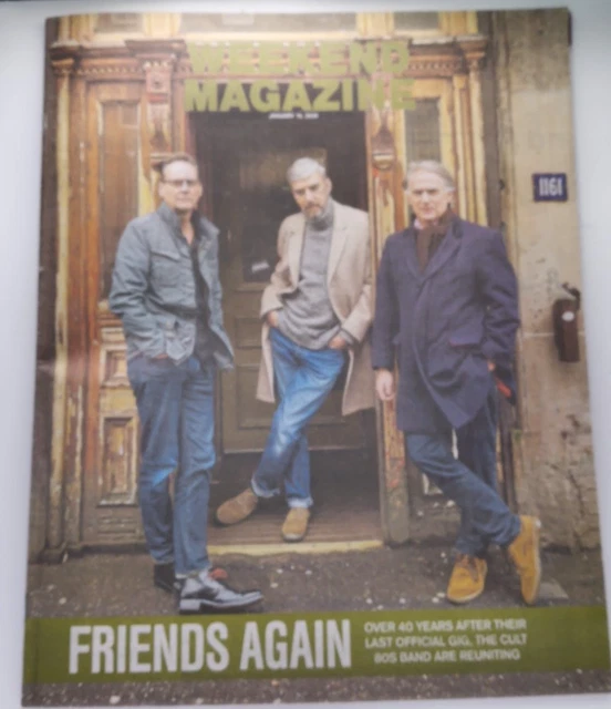 THE HERALD SCOTLAND Weekend supplement 10th January 2026 The Cult are ...