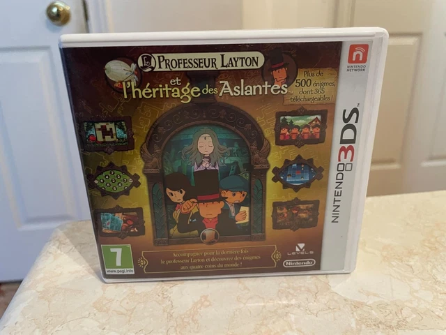 PROFESSOR LAYTON AND the Azran Legacy (Nintendo 3DS) CIB Complete ...
