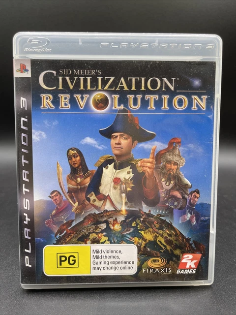 SID MEIER'S CIVILIZATION Revolution, Sony PS3, Complete With Manual ...