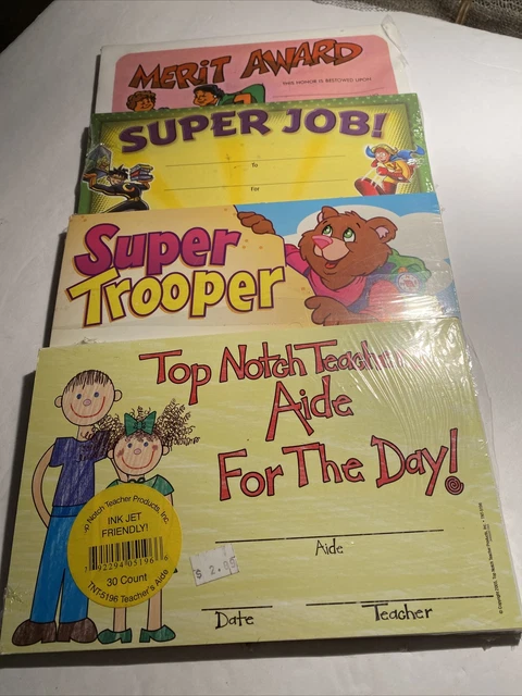 TEACHER S REWARD CERTIFICATES For Middle School Students And Younger Sealed Zac 8 66 PicClick teacher-s-reward-certificates-for-middle-school-students-and-younger-sealed-zac-8-66-picclick