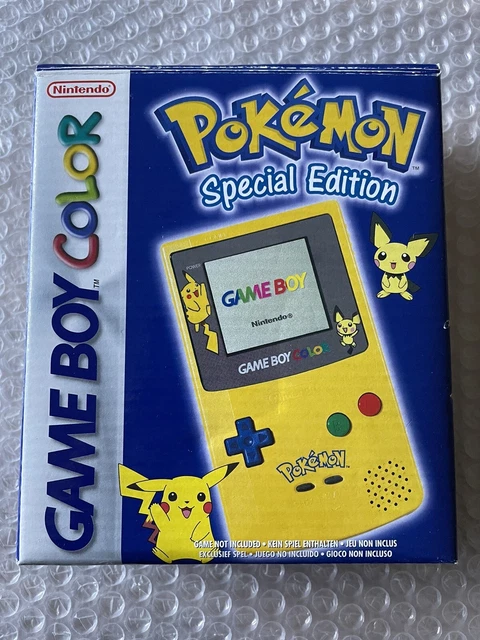 CONSOLE GAME BOY Color Edition Special Pokemon Pikachu / Complete TBE ...