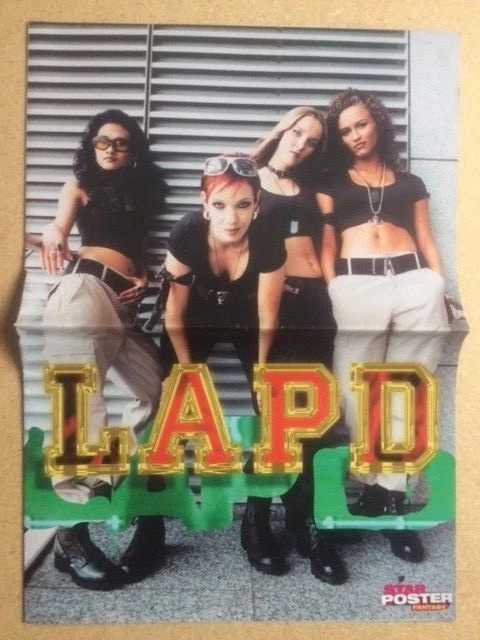 LAPD ORIGINAL VINTAGE Star Poster Fantasy German Magazine Poster 1998 £ ...