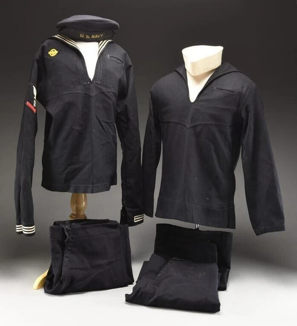 WWII US NAVY Uniforms - Ww2 - Cracker Jack - Usn Military - Original £ ...