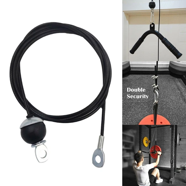 FITNESS LIFT PULLEY System Cable Machine for Triceps Pull Down, Biceps ...