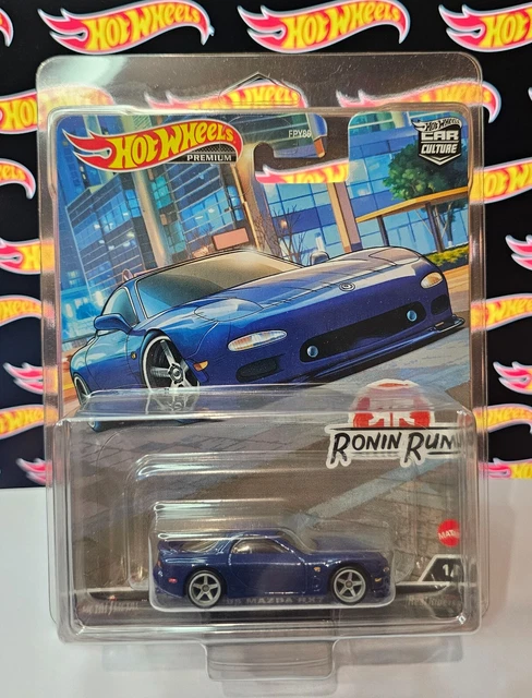 HOT WHEELS PREMIUM Mazda RX7 - Ronin Run cultura auto EUR 13,09 ...