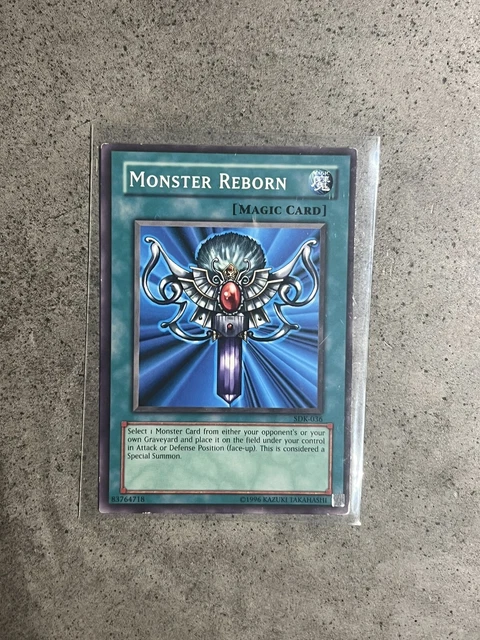 CARTE CARD YU-GI-OH Konami 1996 Edition Monster Reborn SDK-036 Tres Bon Etat En EUR 1,90 ...