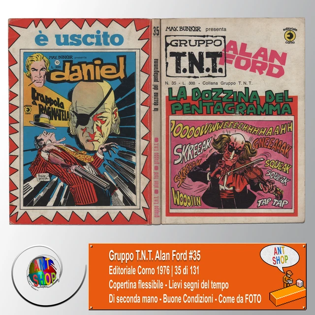 GRUPPO T.N.T. ALAN Ford #35 - Editoriale Corno - 1976 EUR 6,00 ...