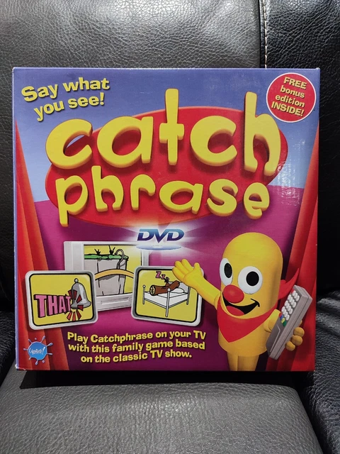 CATCHPHRASE INTERACTIVE DVD Game 2005 Edition Complete Say What You See ...