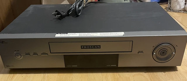 PROSCAN 4 HEAD Hi-Fi Stereo VCR Recorder VHS Tape Player psvr72 (No ...