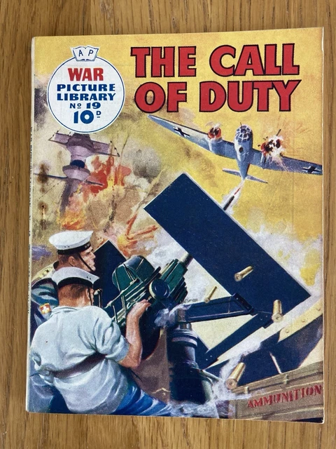 WAR PICTURE LIBRARY No 19: The Call of Duty 1959. Fleetway/Amalgamated ...