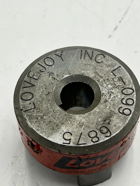 LOVEJOY JAW COUPLING Hub Type L Style 1 L099 Coupling 11/16 in Bore 2. ...
