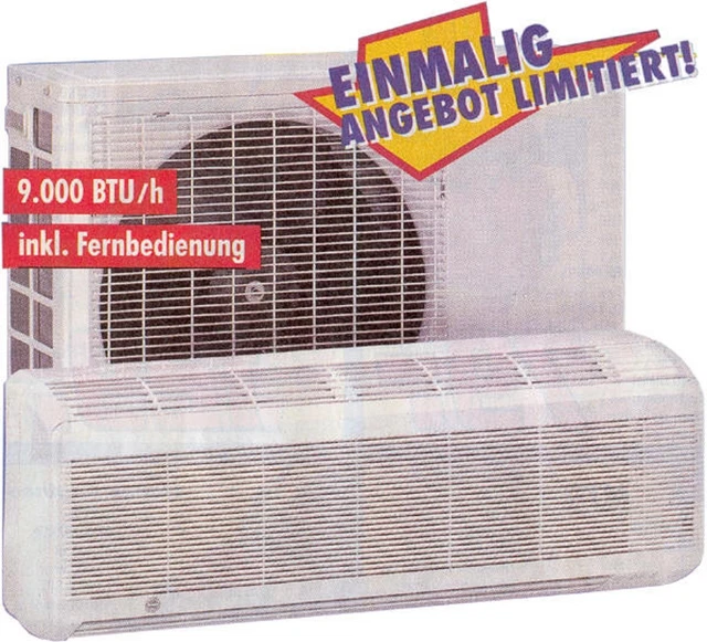 CHIGO KLIMA-SPLIT-GERÄT BTU 9000 Modell KF-25GW/Xc Split Klimagerät ...