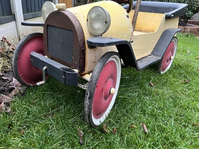 VINTAGE BARN FIND Brum Pedal Classic Kit Car Retro Children's TV Prop ...