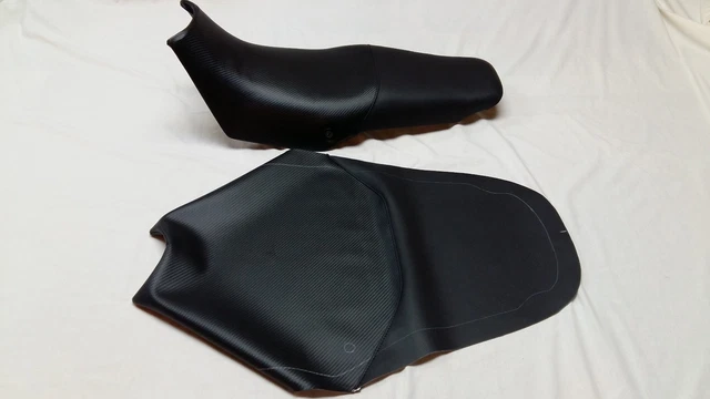 86-98 YAMAHA FZX Fazer Custom "CARBON FIBER" Seat Cover fits FZX700 and ...