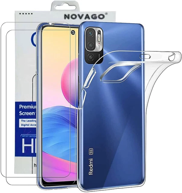 XIAOMI REDMI NOTE 10 5G - 2 Pack Tempered Glass Film Screen Protector ...