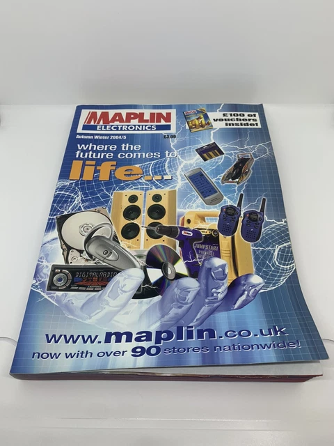 MAPLIN ELECTRONICS CATALOGUE Magazine Autumn Winter 2004 2005 Edition ...