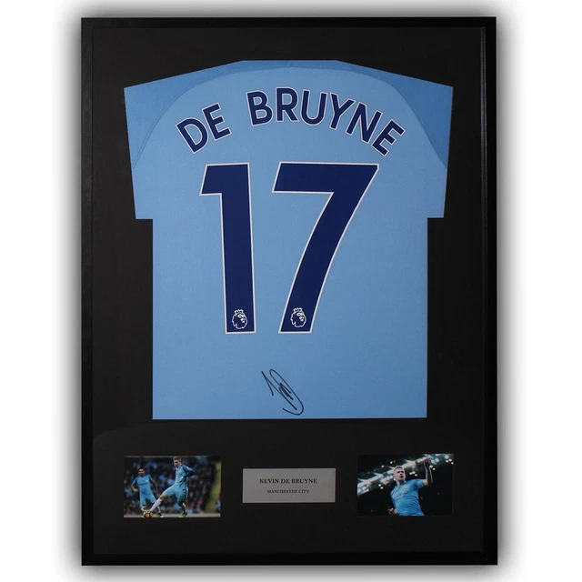 SIGNED KEVIN DE Bruyne Manchester City Shirt KDB Trikot Autographed ...