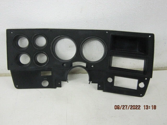 1981-83 CHEVY GMC pickup truck dash bezel gauge cluster cover #1983 NON ...