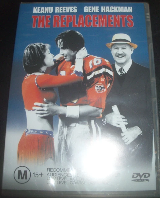 THE REPLACEMENTS (KEANU Reeves Gene Hackman) (Australia Region 4) DVD ...