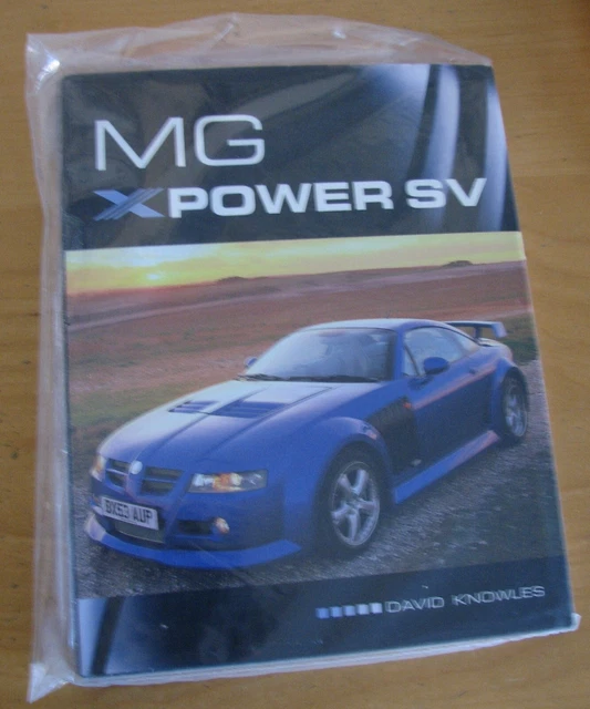 MG XPOWER SV David Knowles The Story Behind The Design of MG's Supercar SV-R New £19.95 ...