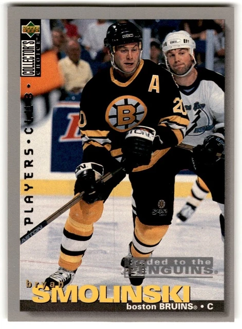 1995-96 COLLECTOR'S CHOICE Player's Club Bryan Smolinski #178 ...